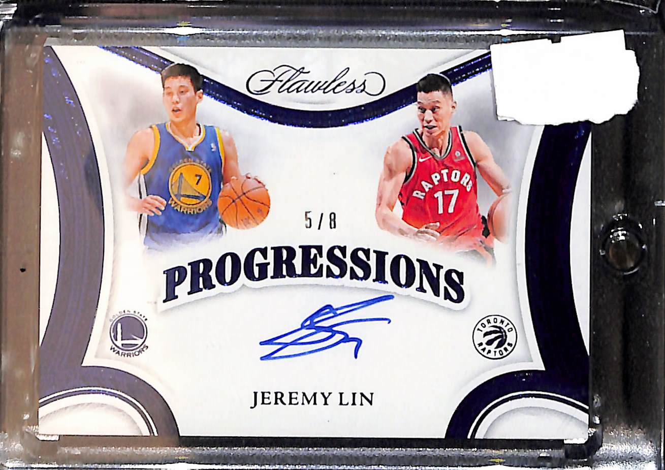 2024/25 Panini Flawless Progression Jeremy Lin Auto 5/8 – Mojobreak Shop