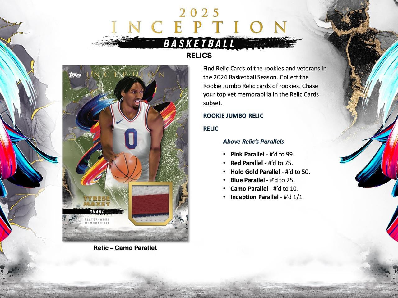 2024/25 Topps Inception Basketball Hobby Box – Mojobreak Shop
