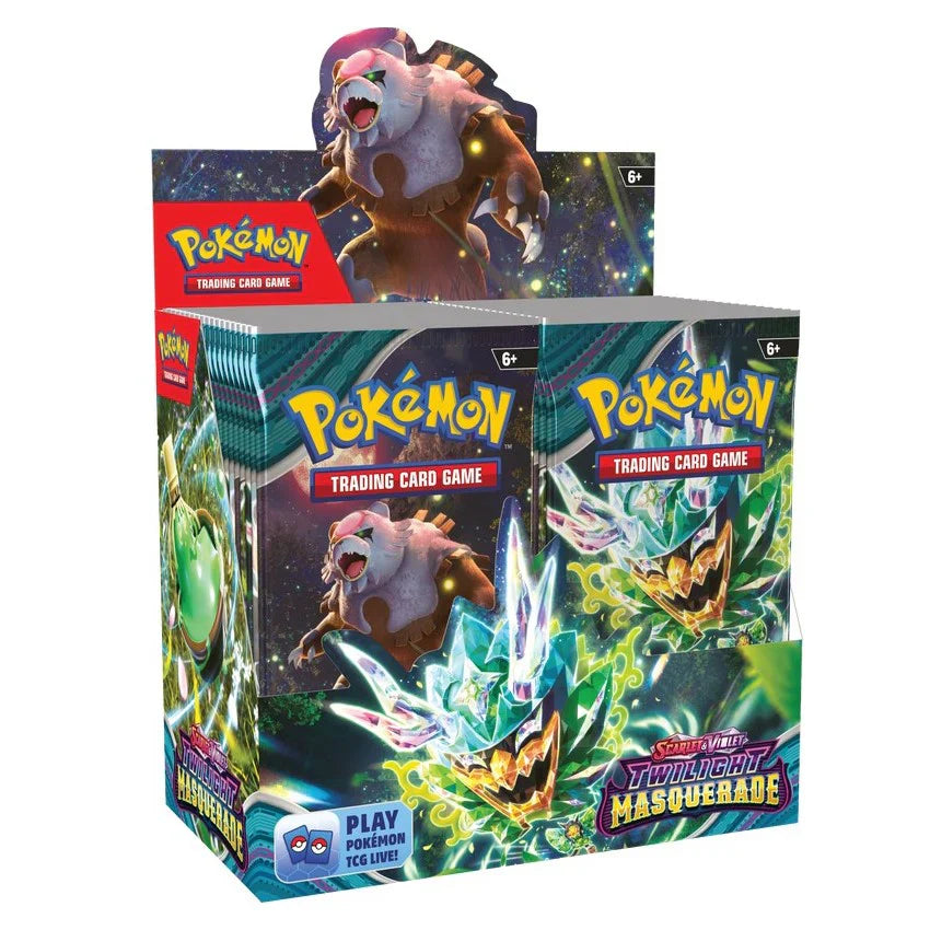 Pokemon Scarlet & Violet Twilight Masquerade Booster Single Pack ...